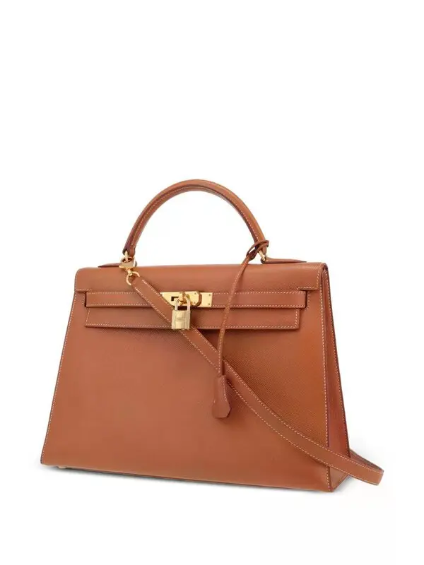 Hermès 1997 Kelly 32 Epsom Handbag - Brown