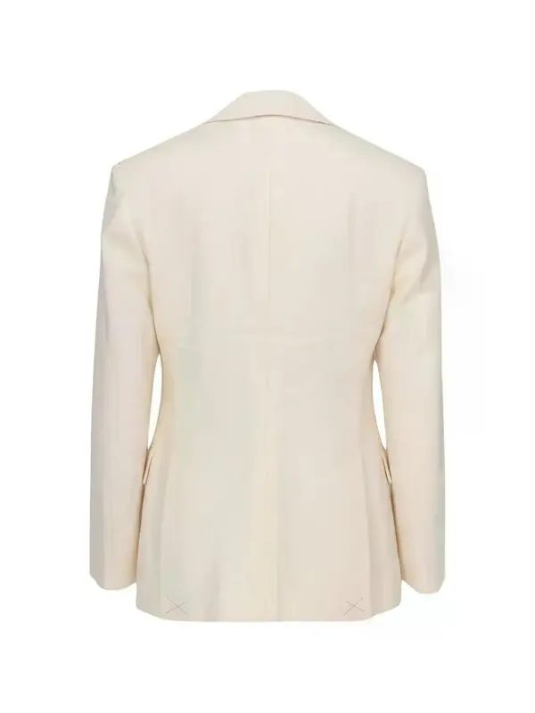 Isaia Pin-detail Double-breasted Blazer