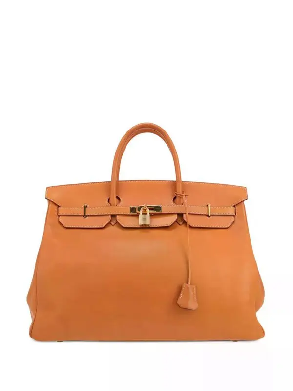 Hermès 1991 40 Birkin Handbag - Brown