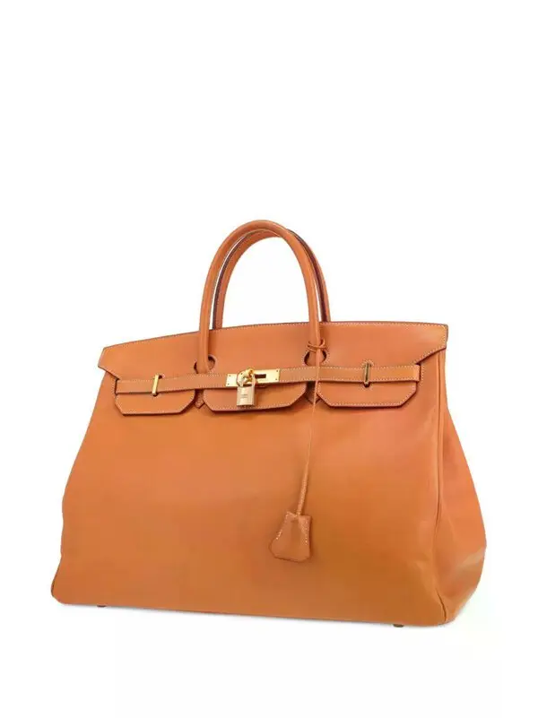 Hermès 1991 40 Birkin Handbag - Brown