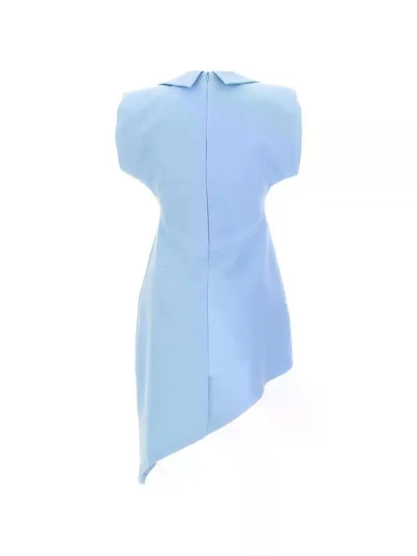 KAOS Asymmetric Padded-shoulder Dress