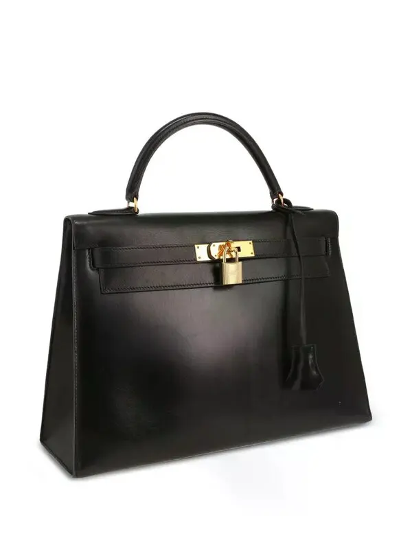 Hermès 1999 32 Kelly Tote Bag - Black