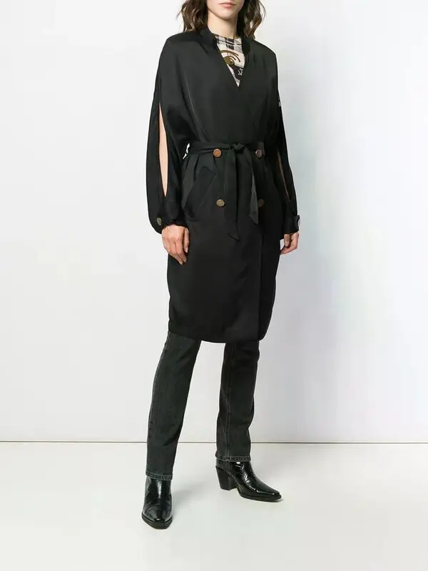 See By Chloé Double Breasted Wrap Coat
