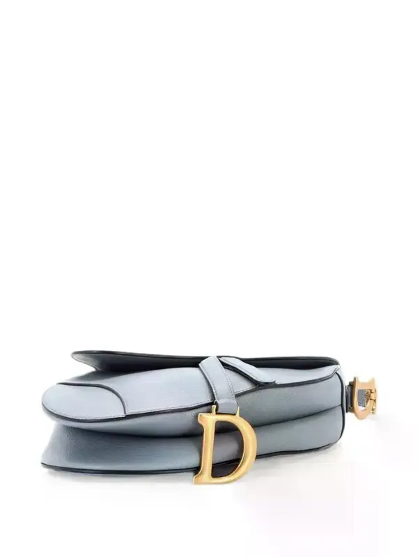 Dior Saddle Handbag Leather Medium Shoulder Bag
