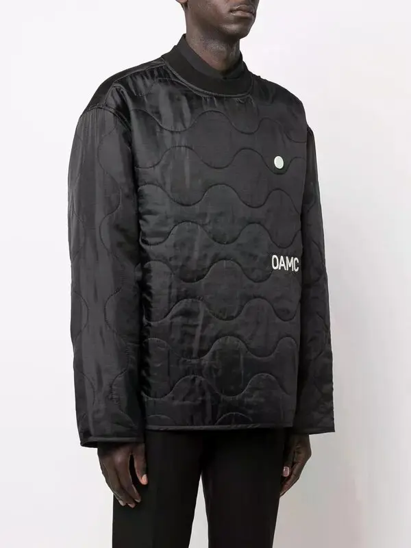 OAMC Peacemaker-print Quilted Jacket