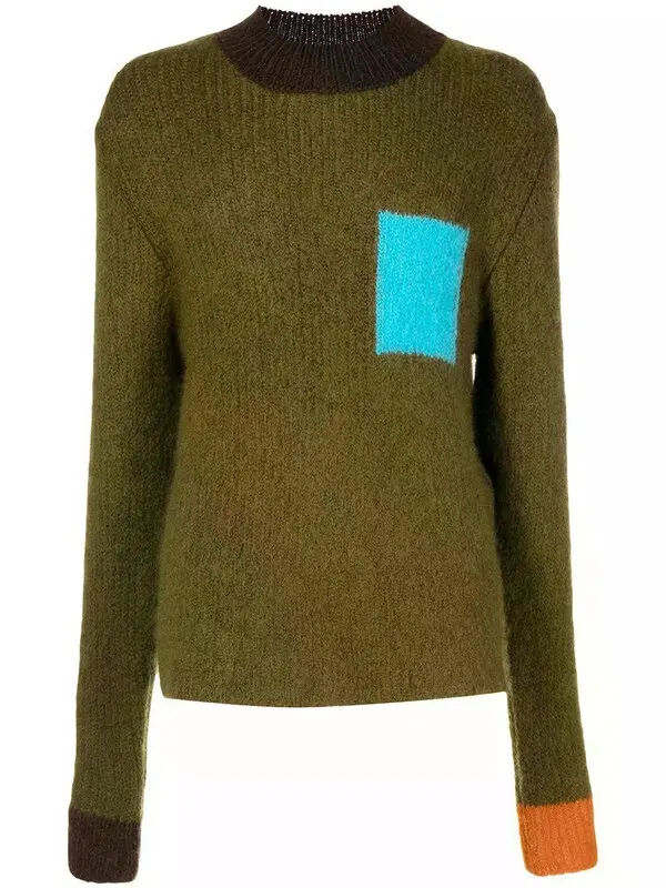 Jacquemus Color-block Crewneck Sweater