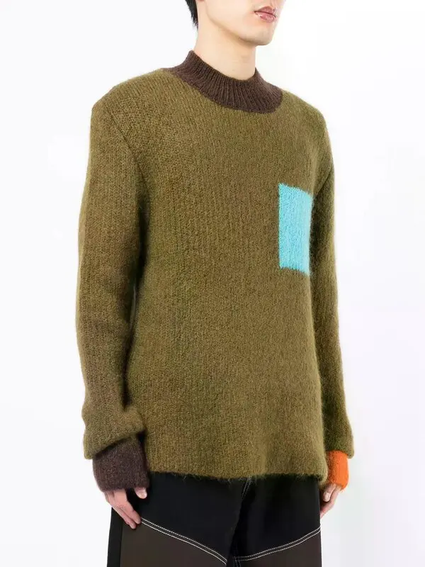 Jacquemus Color-block Crewneck Sweater