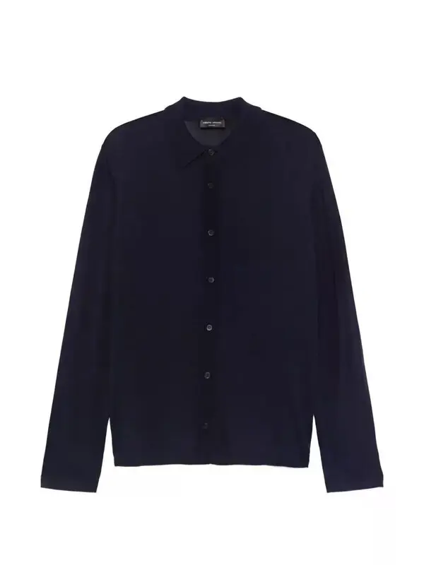 ROBERTO COLLINA Button-down Cotton Shirt