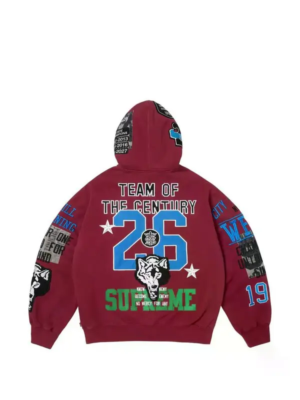 Supreme Warriors Zip-up Hoodie