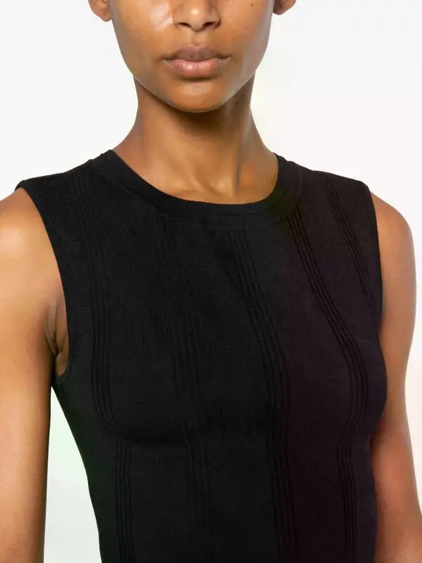 Sandro Crew-neck Crop Top