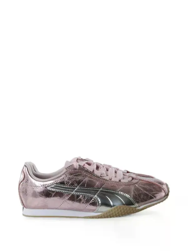 PUMA H-street Luster Cracked-effect Sneakers