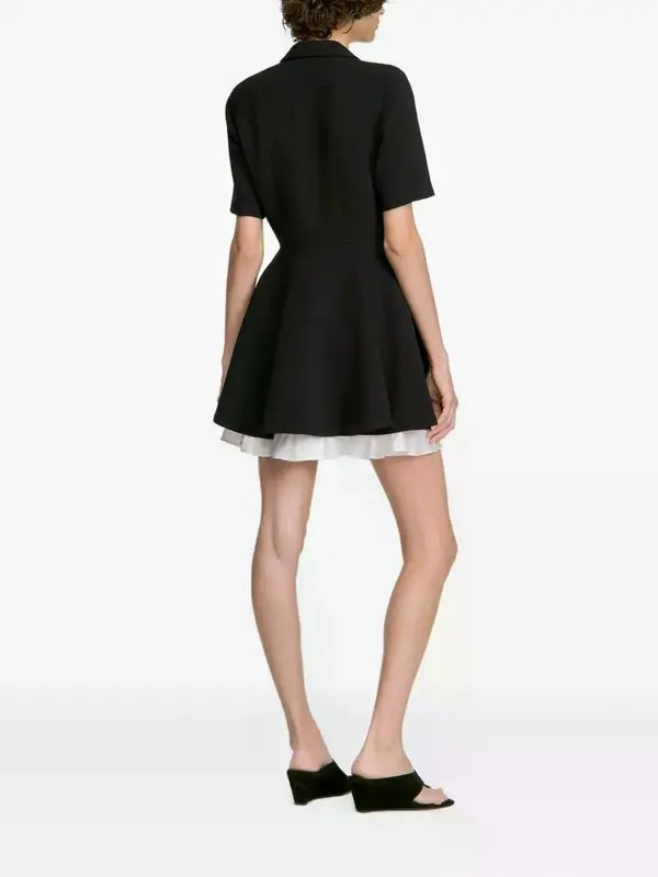 Sandro Ruffled Mini Dress