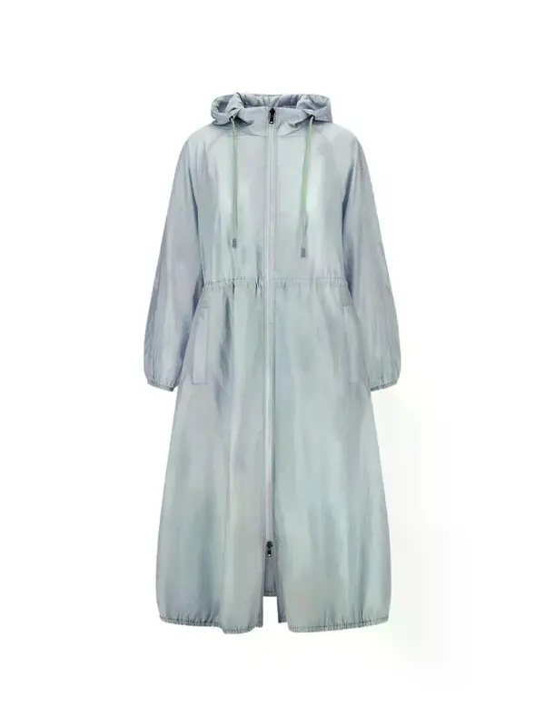 Herno Removable Hood Crinkle Parka