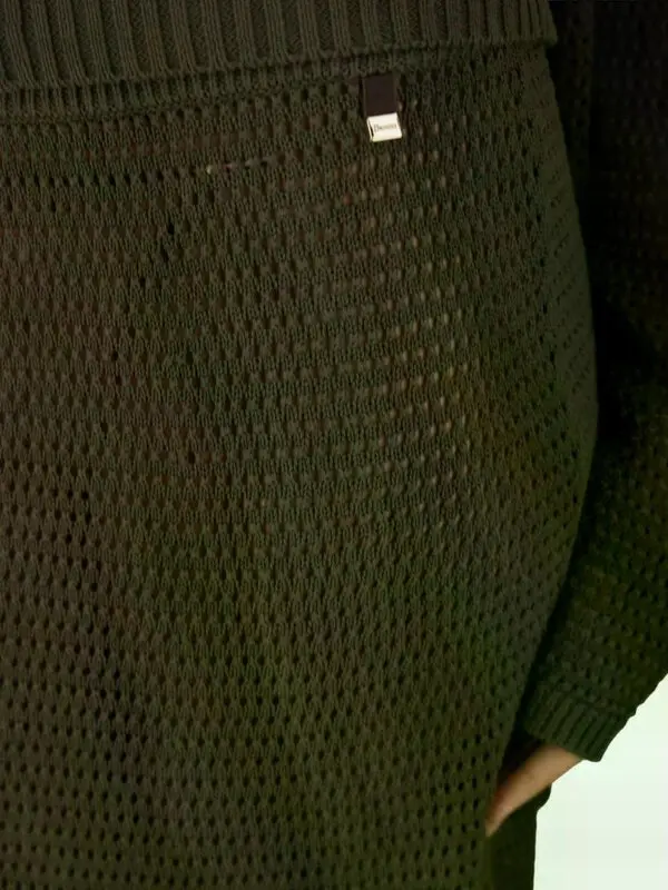 Herno Open-knit Maxi Skirt