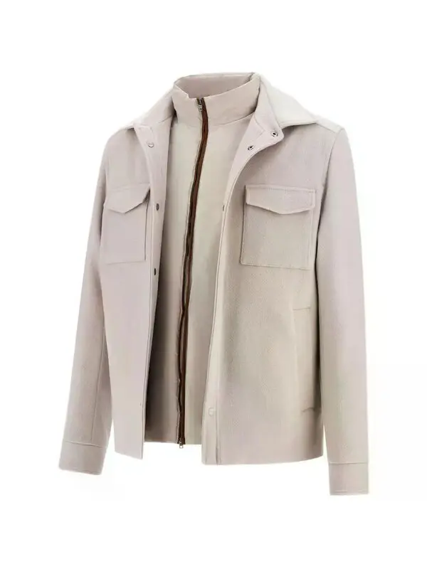 Herno Cashmere Shirt Jacket
