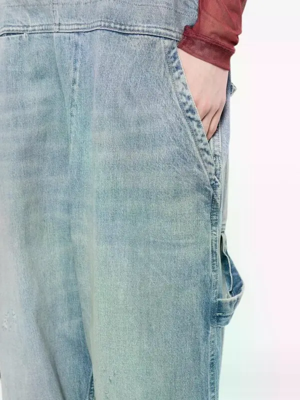 MAISON MARGIELA Faded-effect Dungarees