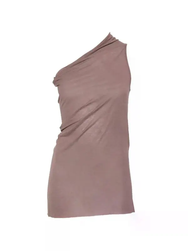 Rick Owens One-shoulder Draped Top