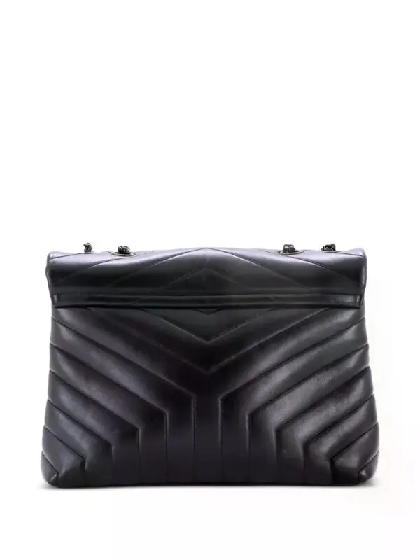 Saint Laurent Loulou Matelasse Chevron Leather Medium Shoulder Bag
