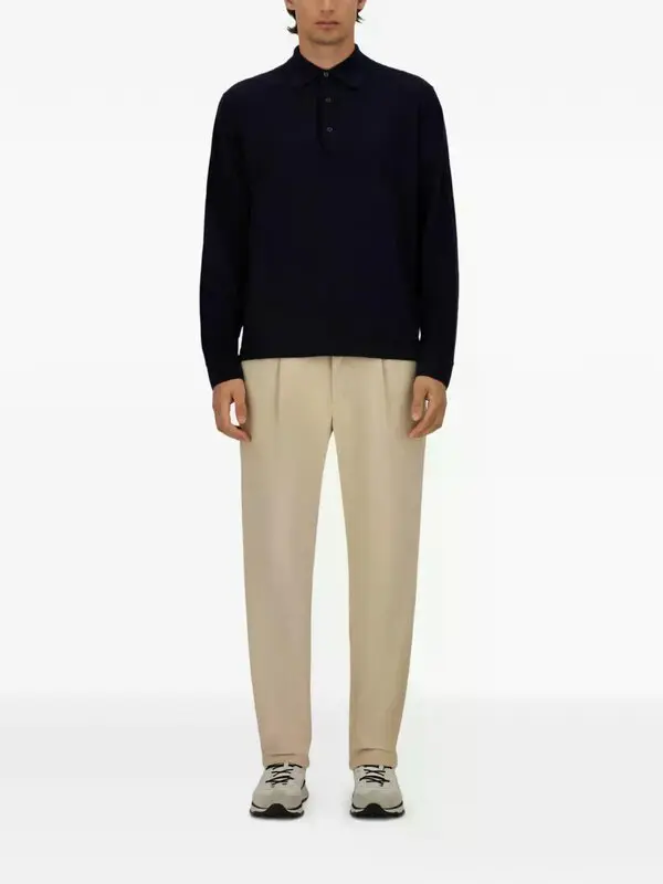 Herno Long-sleeved Polo Shirt