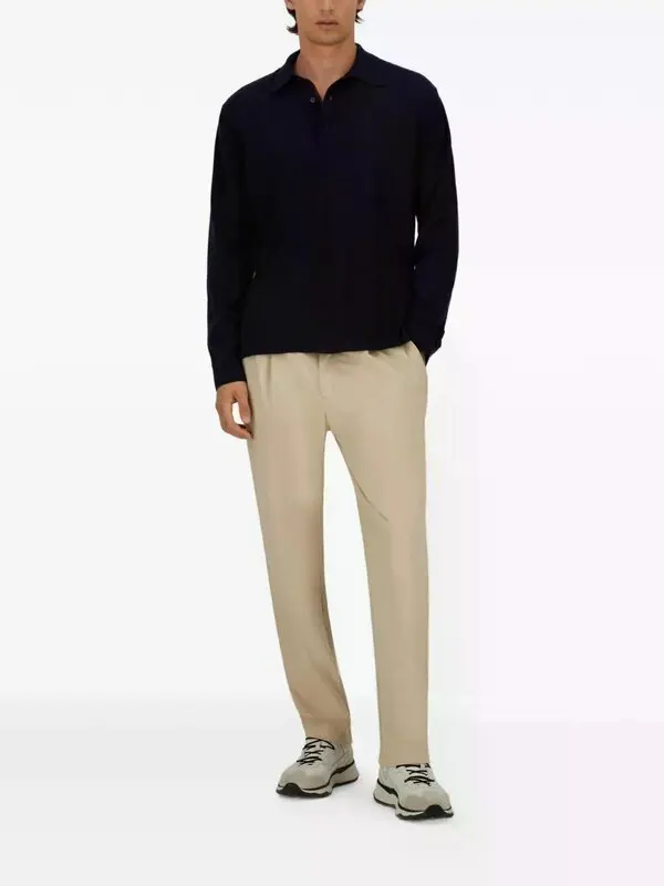 Herno Long-sleeved Polo Shirt