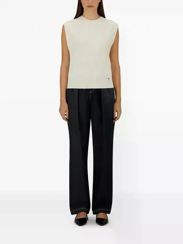 Herno Ribbed-hem Tank Top