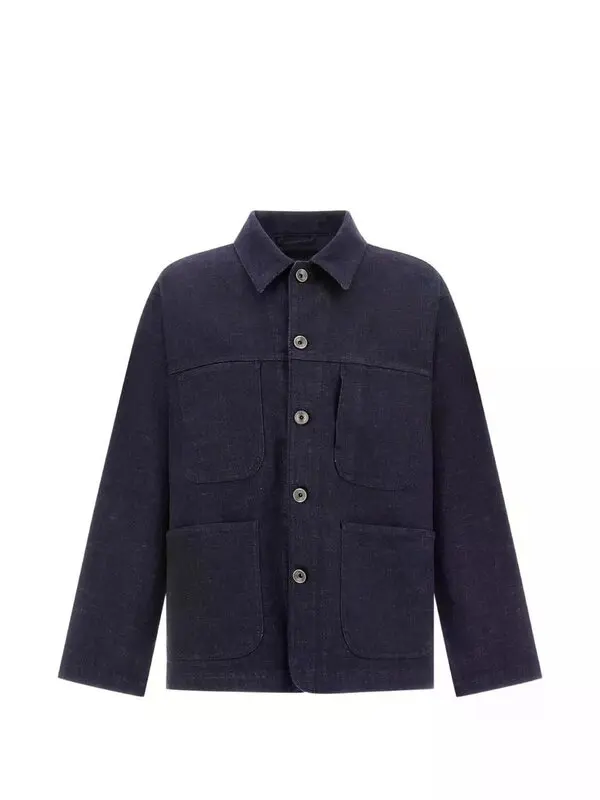 Herno Patch-pocket Denim Shirt Jacket