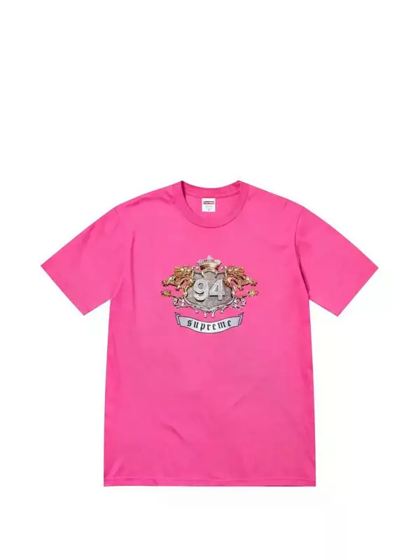 Supreme Print-detail Round-neck T-shirt