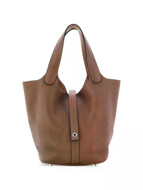 Hermès Eclat Picotin Lock Bag Clemence With Swift Pm Bucket Bag