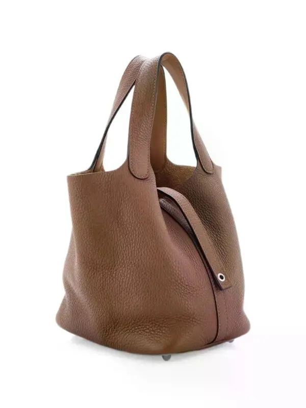 Hermès Eclat Picotin Lock Bag Clemence With Swift Pm Bucket Bag