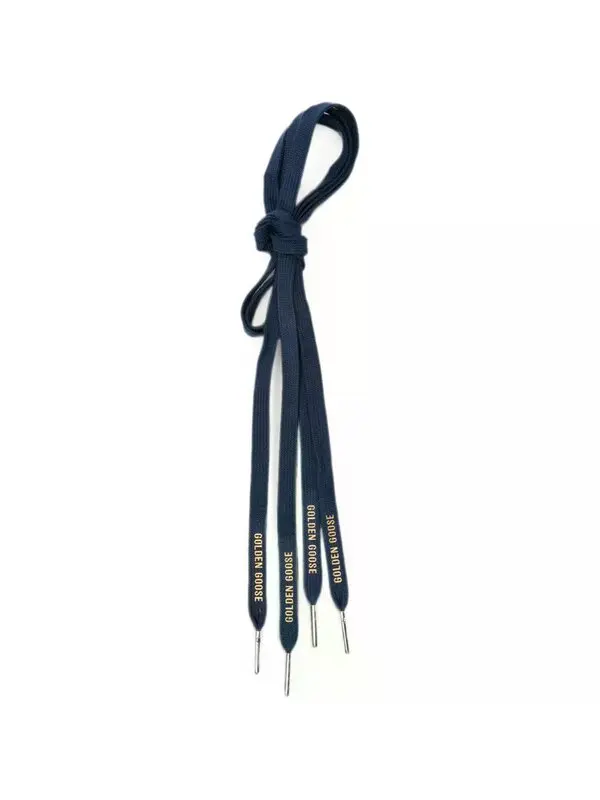 GOLDEN GOOSE Logo-print Laces