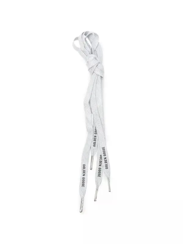 GOLDEN GOOSE Logo Print Laces