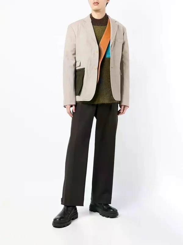 Jacquemus Pouch-pocket Single-breasted Blazer