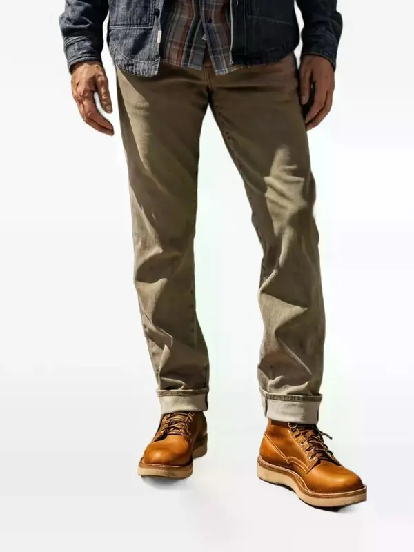 HIROSHI KATO Hammer Belt-loops Jeans - Neutrals