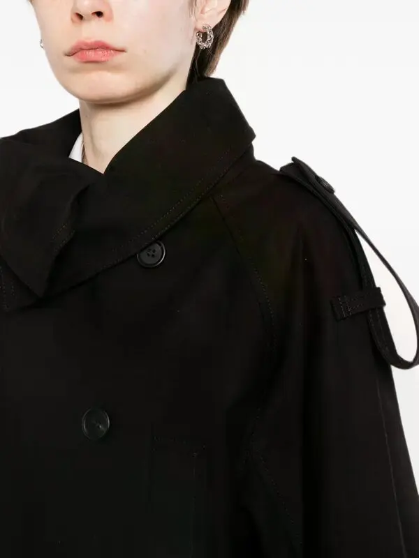 Yohji Yamamoto Double-breasted Cropped Jacket