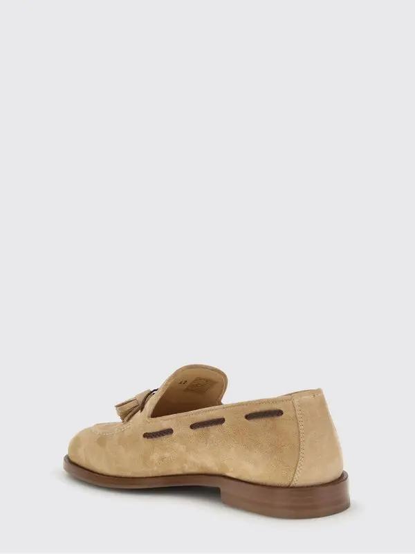 Brunello Cucinelli Suede Tassel Loafers