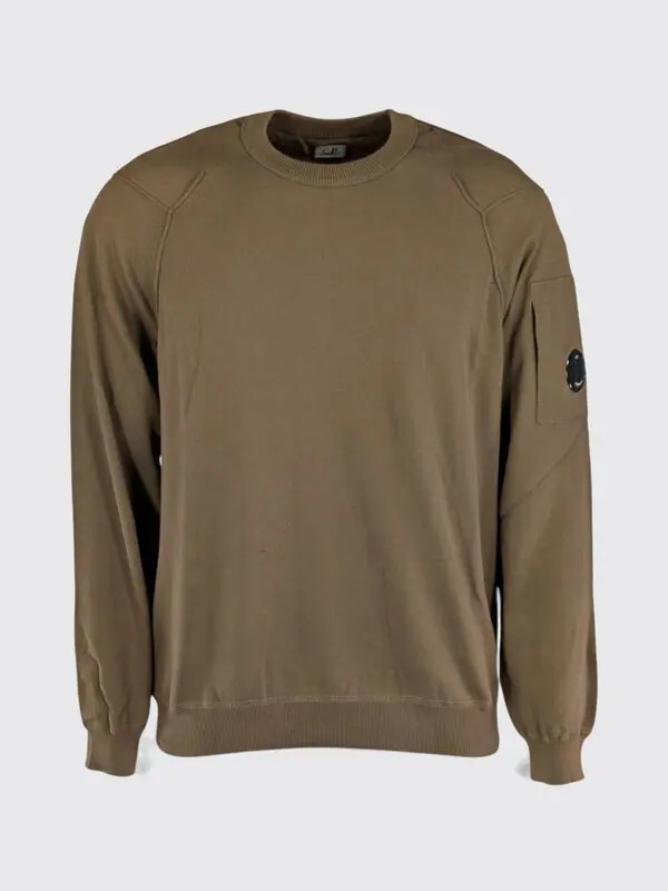 C.P. COMPANY Crew Neck Jumper - Green