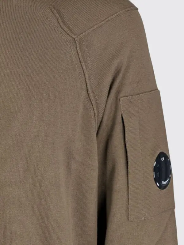 C.P. COMPANY Crew Neck Jumper - Green