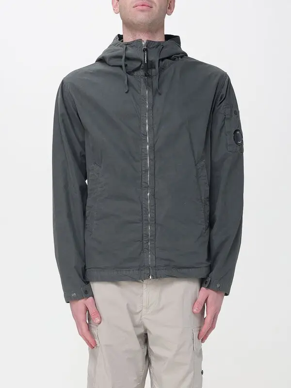 C.P. COMPANY Hooded Jacket - Blue 1