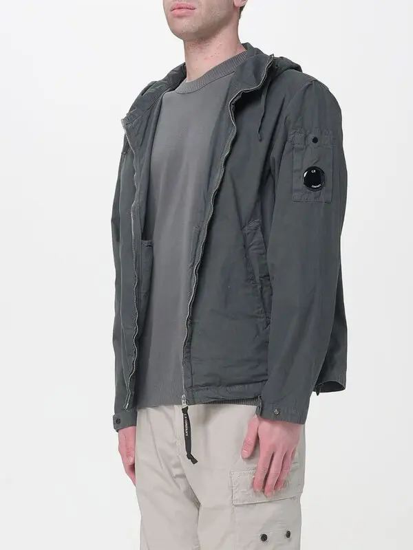 C.P. COMPANY Hooded Jacket - Blue 1