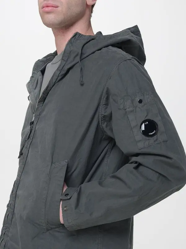 C.P. COMPANY Hooded Jacket - Blue 1