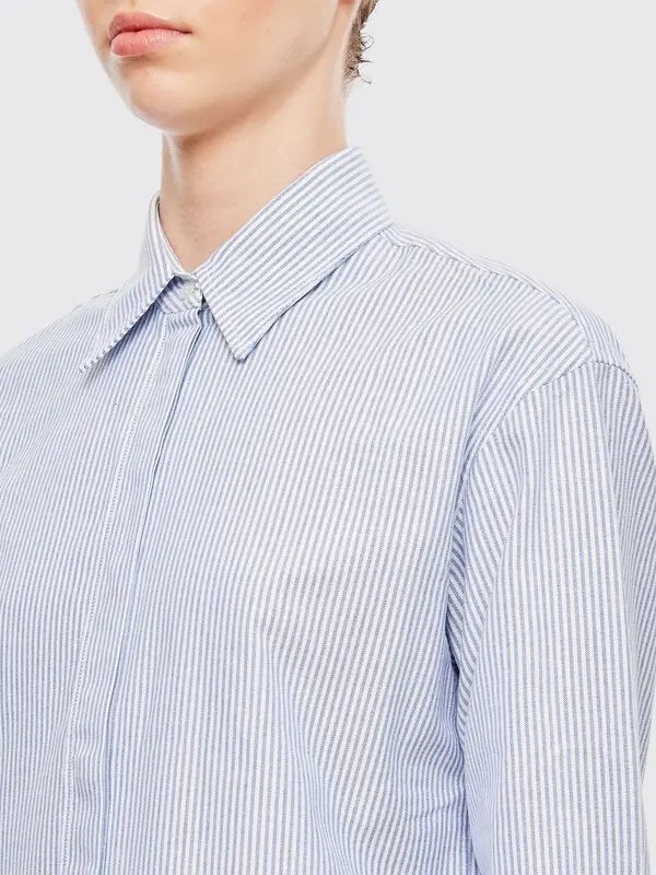 GOLDEN GOOSE Striped Shirt - Sky