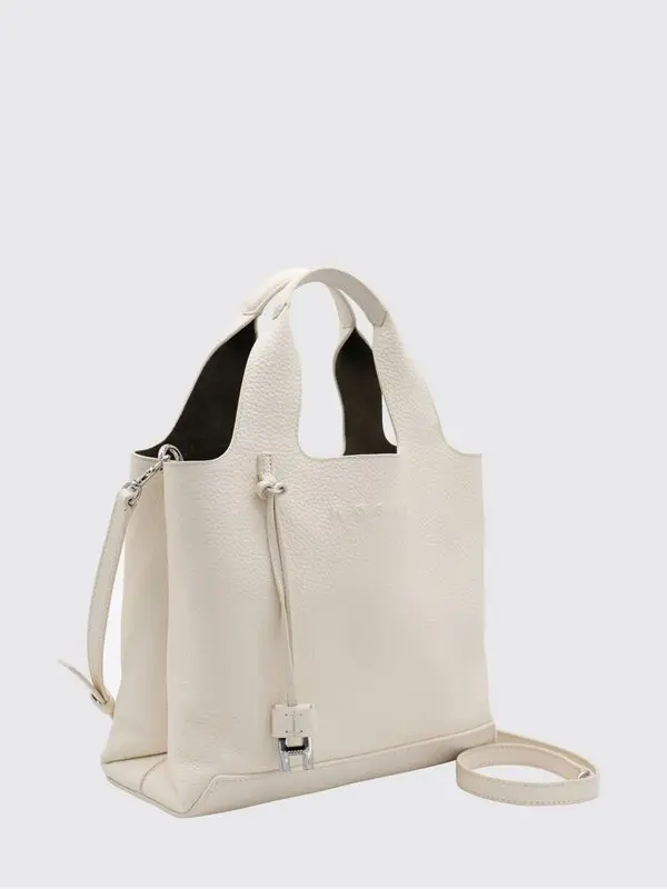 Hogan Leather Tote Bag - White