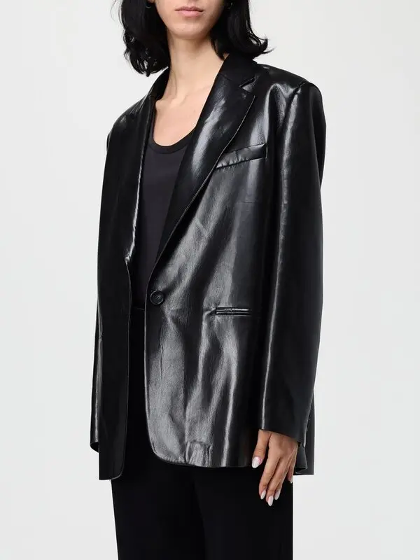 Andamane Leather Blazer
