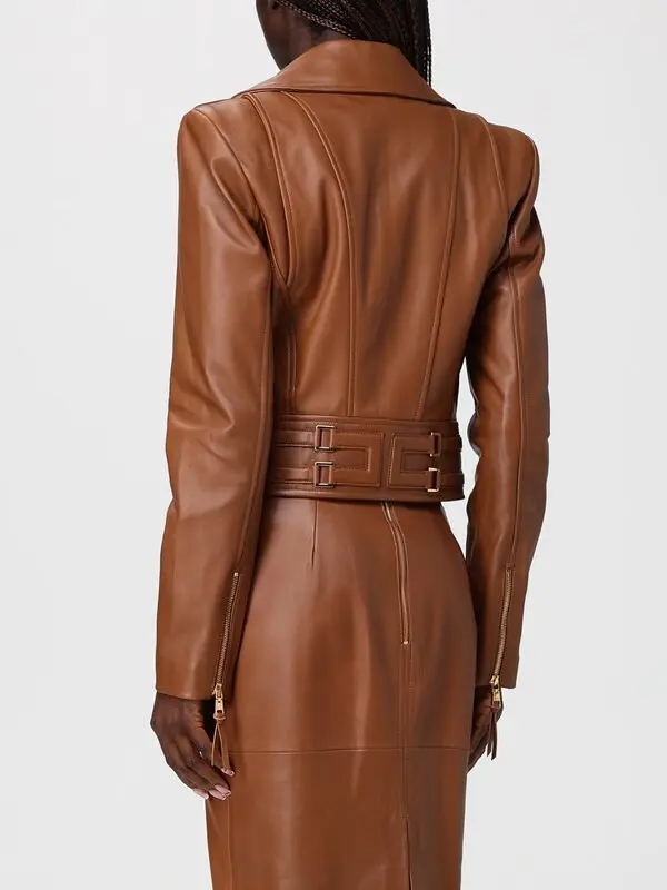 Elisabetta Franchi Biker Jacket - Leather