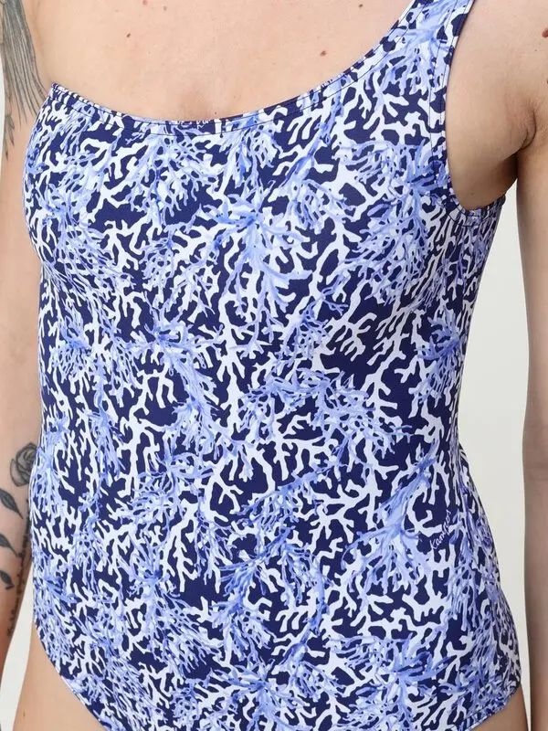 KAMPOS One Shoulder Printed One-piece Swimsuit