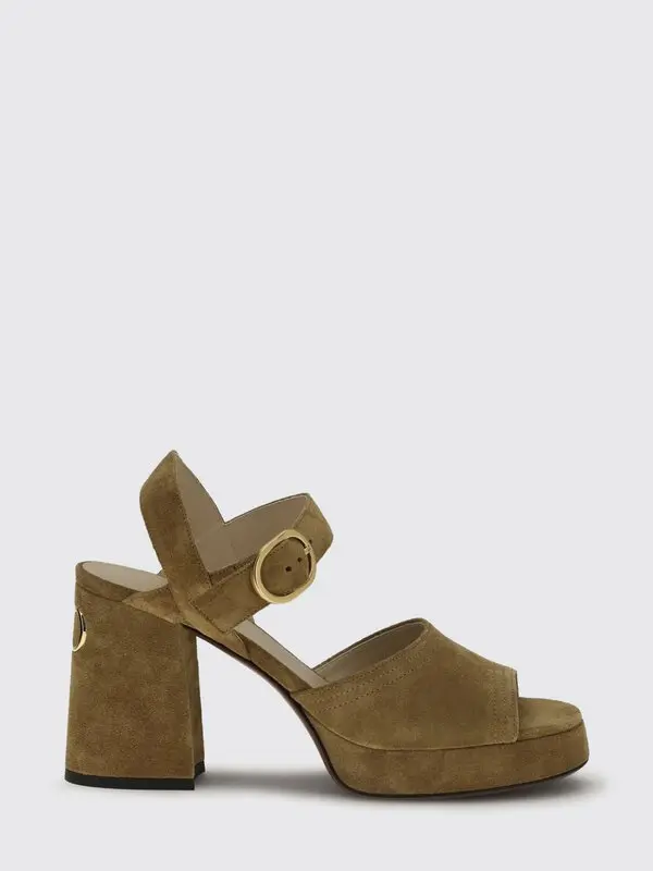 Valentino Garavani Fawcette Suede Sandals - Beige