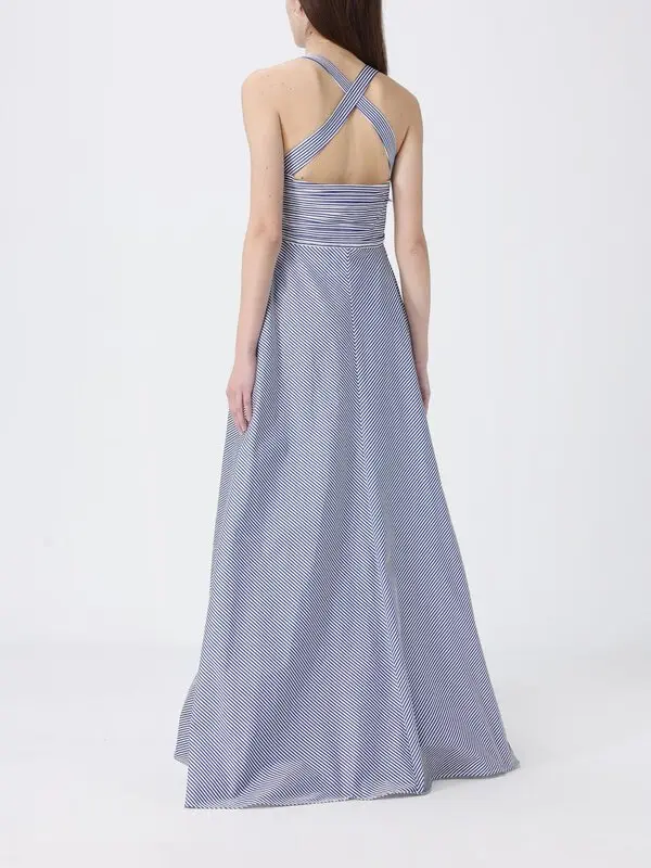 Ralph Lauren Jersey Long Dress - Striped