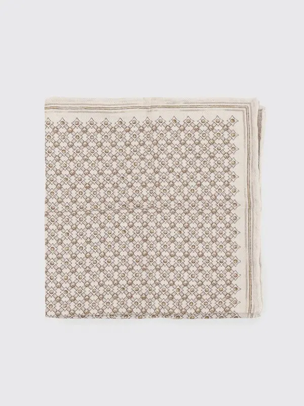 Brunello Cucinelli Silk Pouch - Brown
