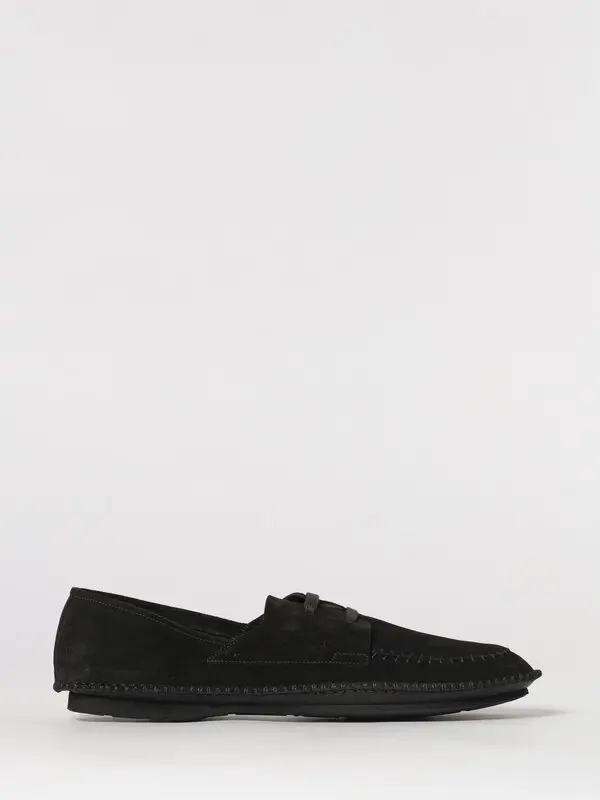 Premiata Deconstructed Suede Derby Shoes