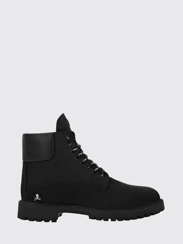 Philipp Plein Skull Appliqué Combat Boots